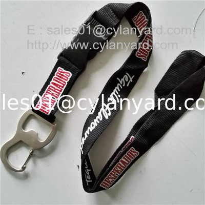 Where to find beer opener lanyard factory? functional lanyards with beer opener, supplier
