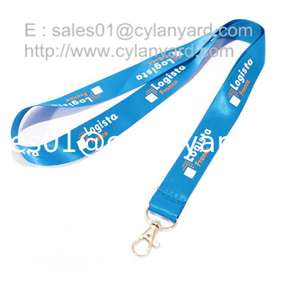 Simple cheap sublimation id badge lanyards, sublimation full color lanyards, supplier