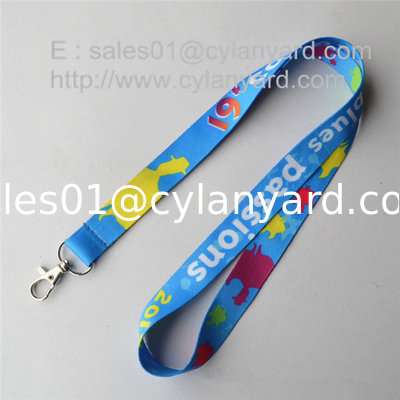 Vibrant sublimation full color lanyards, cost saving sublimated print lanyards, supplier