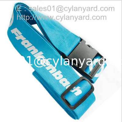 Personalized luggage suitcase straps wholesale, custom travel belts factory China, supplier