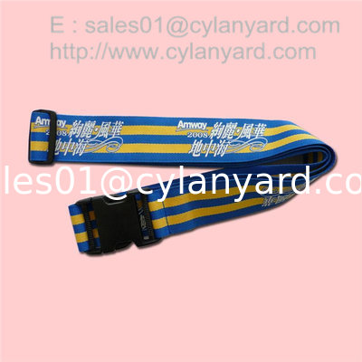 Personalized luggage suitcase straps wholesale, custom travel belts factory China, supplier