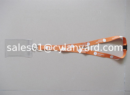 Lanyards and straps for plastic name badge sleeve holder, supplier