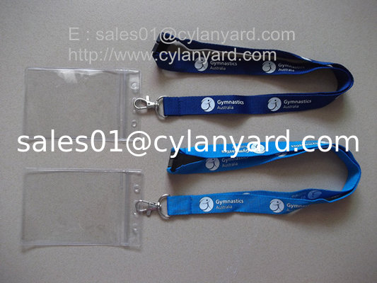 Custom lanyards and ID tags, imprinted neck lanyard with ID card tag, supplier