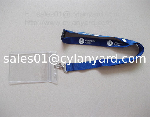 Custom lanyards and ID tags, imprinted neck lanyard with ID card tag, supplier