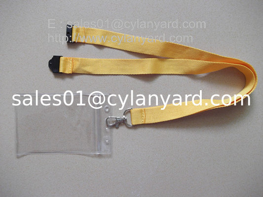Custom lanyards and ID tags, imprinted neck lanyard with ID card tag, supplier