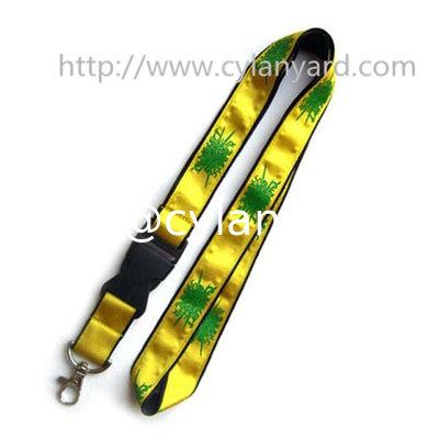 Custom satin lanyards, double-layer satin ribbon lanyards, supplier