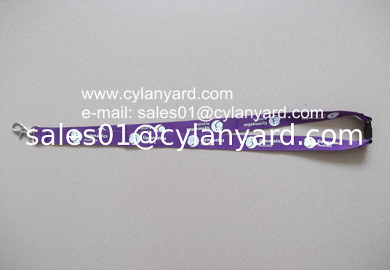 Cheap printed neck lanyards, colour lanyard with id badge, supplier