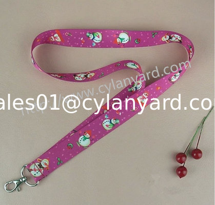 Full color sublimation neck lanyard with swivel clip and breakaway, supplier
