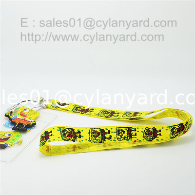Customized sublimated lanyard with heavy duty metal snap hook supplier