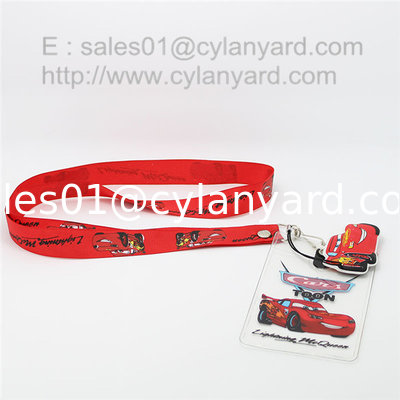 Full color sublimated neck lanyard with metal J hook supplier