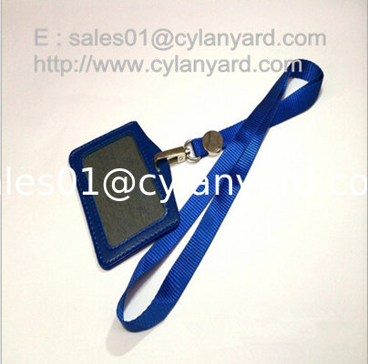 Luxury nylon lanyard with metal coin decoration, metal coin lanyards supplier