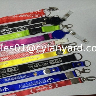 Fashionable nylon lanyard with laser engraved metal coin decor supplier