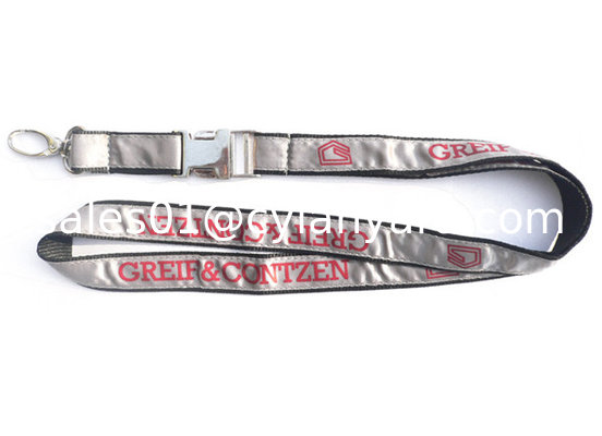 Deluxe double layered satin lanyards, satin label overlaid lanyard supplier