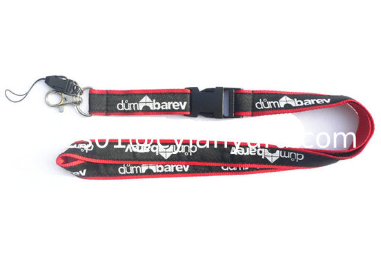 Double layer jacquard logo lanyards, jacquard label overlaid lanyard, supplier