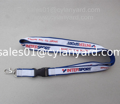 Double layer jacquard logo lanyards, jacquard label overlaid lanyard, supplier