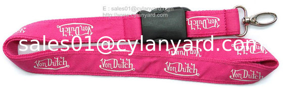 Double layer jacquard logo lanyards, jacquard label overlaid lanyard, supplier