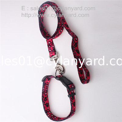 Adjustable dog collar to prevent from too tight, sublimation ribbon pet collars, supplier