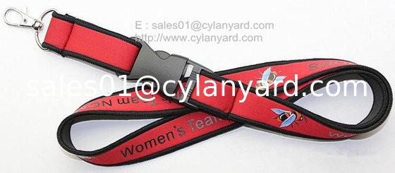 Neoprene neck lanyards China supplier for sublimation rubber neoprene neck straps supplier