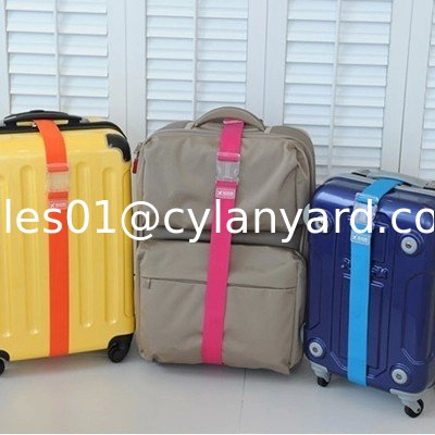 Striped Polyester Travel Luggage band belts, Suitcase Band Belt Strap China factory supplier