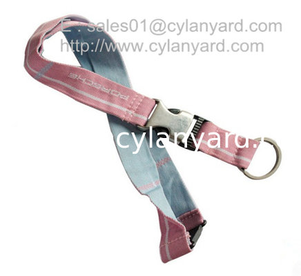Printed polyester key holder lanyards, polyester neck lanyard with split key ring, supplier