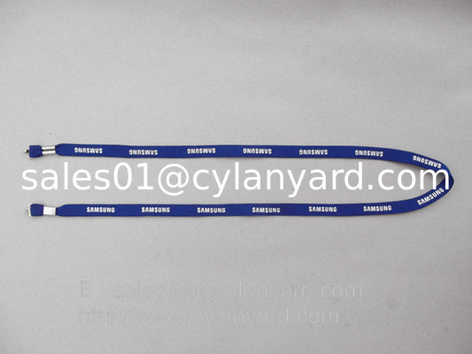 Two Ends Open Lanyards, Open Double-Ended full color lanyard with rivet seal supplier