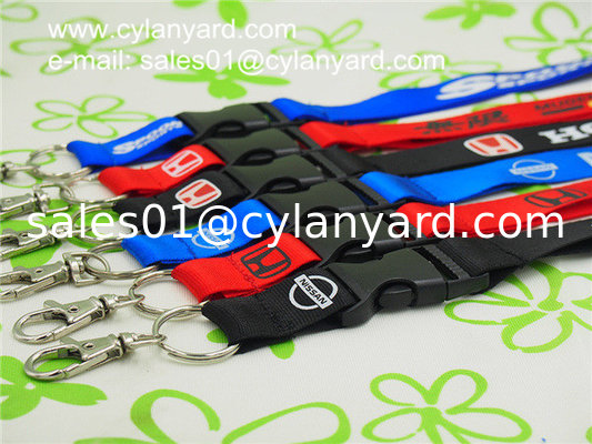 Tailored screen print polyester neck ribbon factory wholesaler in China supplier