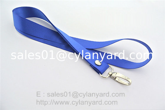 Personalized nylon lanyard with your logo print, small wholesale lot nylon neck straps supplier