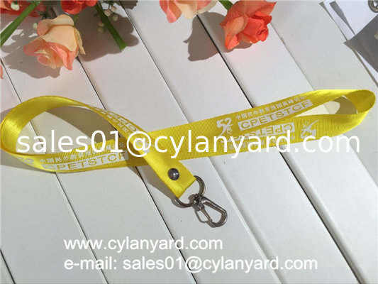 Custom Designed Nylon Lanyard with logo print, Marketing Nylon Ribbon wholesale supplier