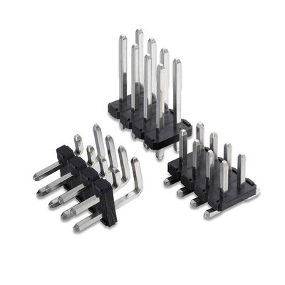 Special shape pin headers supplier sell good quality 2.54mm bended pin headers