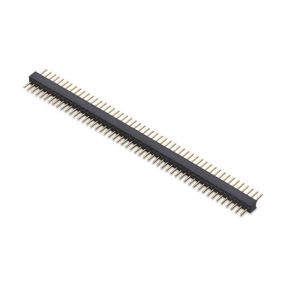 1.27mm pitch round pin header male header used in PCB connection
