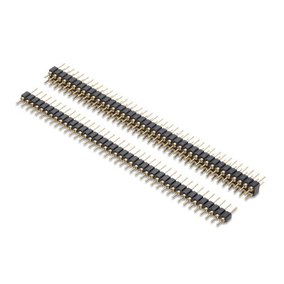 Customized circuits 1.0 inch round pin headers, straight type