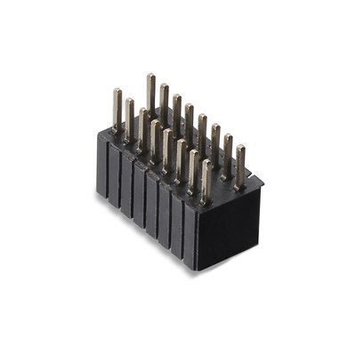 1.27mm female header double row DIP type Y shape pin header female header customized female header
