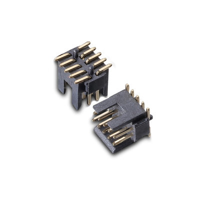 1.27mm pitch box header  wholesale dip type 10 pin black box header