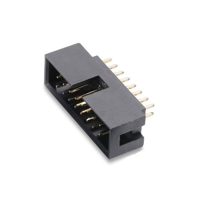 Electrical connector manufacturer wholesale 2.54mm pitch dual row DIP type box header