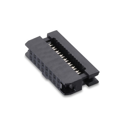 2mm pitch flat ribbon cable connector IDC type FC connector black