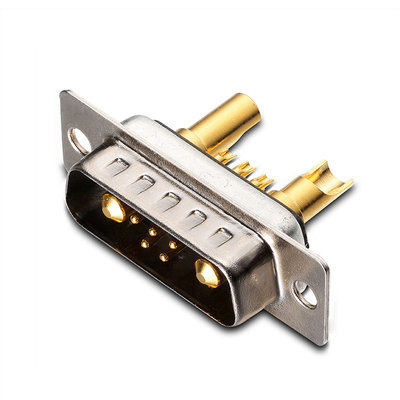 Dongguan D-sub connector factory wholesale high quality D-sub connector solder type 7W2 Female Machine pin connector