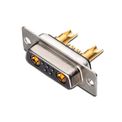 Dongguan D-sub connector factory wholesale high quality D-sub connector solder type 7W2 Female Machine pin connector