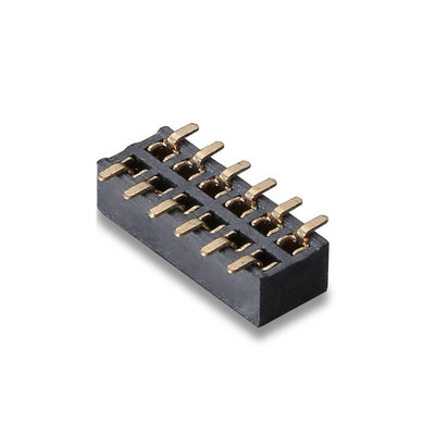 2.54mm round pin header  DIP type double row female header manufacturer wholesaler