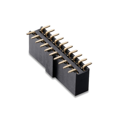 Y-Type Terminal 2.54mm pitch female header dual row SMT Type Female Header with post