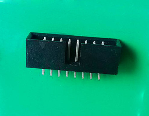 Electrical connector manufacturer wholesale 2.54mm pitch dual row DIP type box header