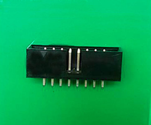 Electrical connector manufacturer wholesale 2.54mm pitch dual row DIP type box header