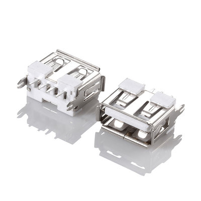 Electrical connector A type usb connector for PCB smt type USB 2.0 female connector