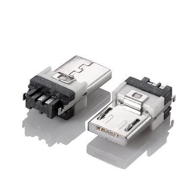 Micro USB 5M A solder type female usb connector for PCB