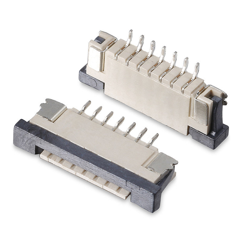 0.5mm pitch FPC Connector drawer type connector  for wire to board with low bottom contact gold  plated