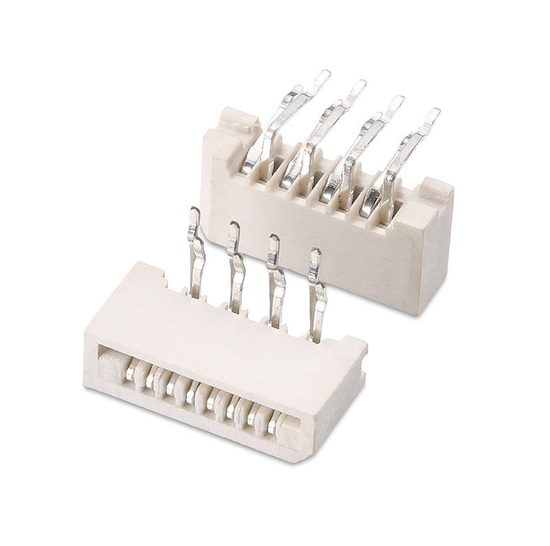 FPC/FFC flat cable connector single beam contact style1.0mm pitch made in China DIP type connector
