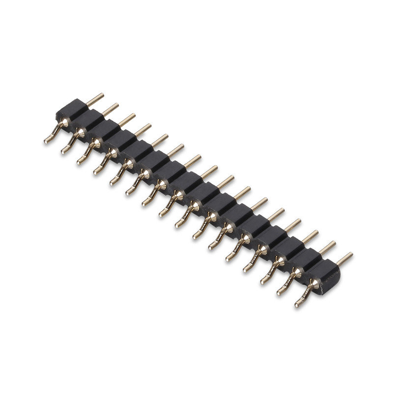 Connectors plant wholesale 1" round pin header SMT type single row male header
