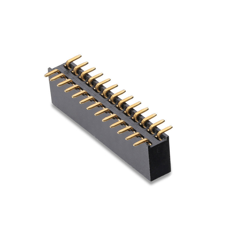1.0mm single/double row SMT type pin header female header customized pin positions female header