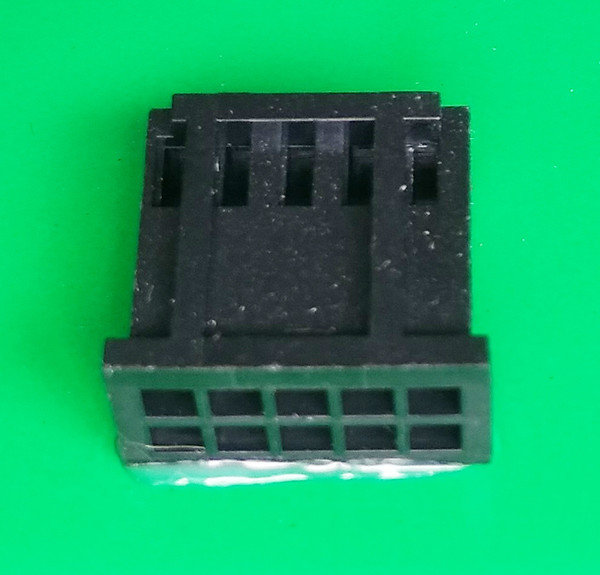 Good quality connector housing 2.54mm pitch dual row 2*5pin wafer plastic plug housing