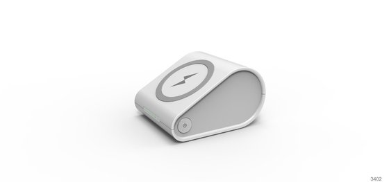 Qi standard Wireless Charger stand with 10400mAh powerbank G800 for mobile phone