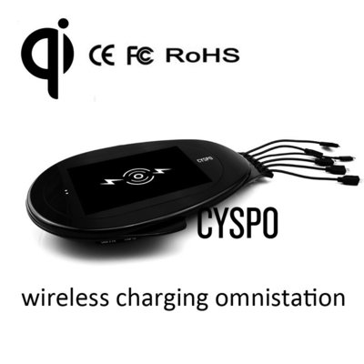 Tri-Coil Wireless Charging Station